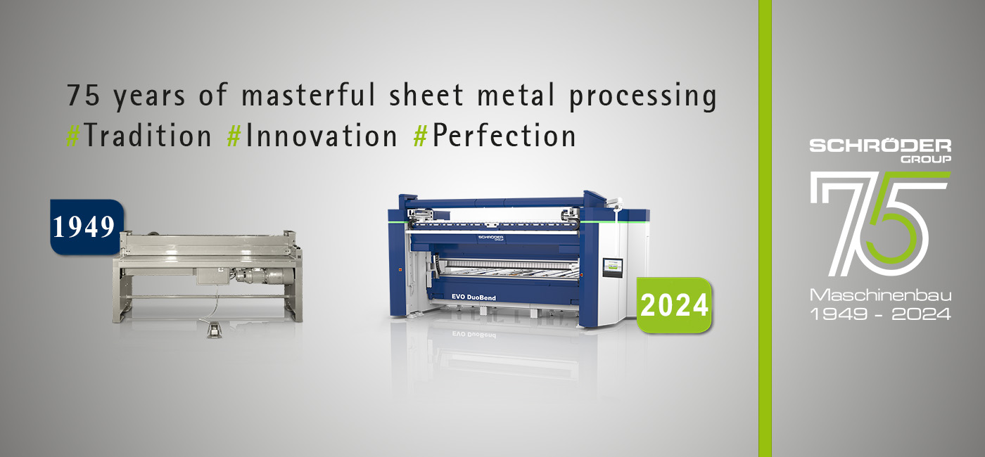 SCHRÖDER Group - Sheet metal cutting, bending, flanging, and roll bending